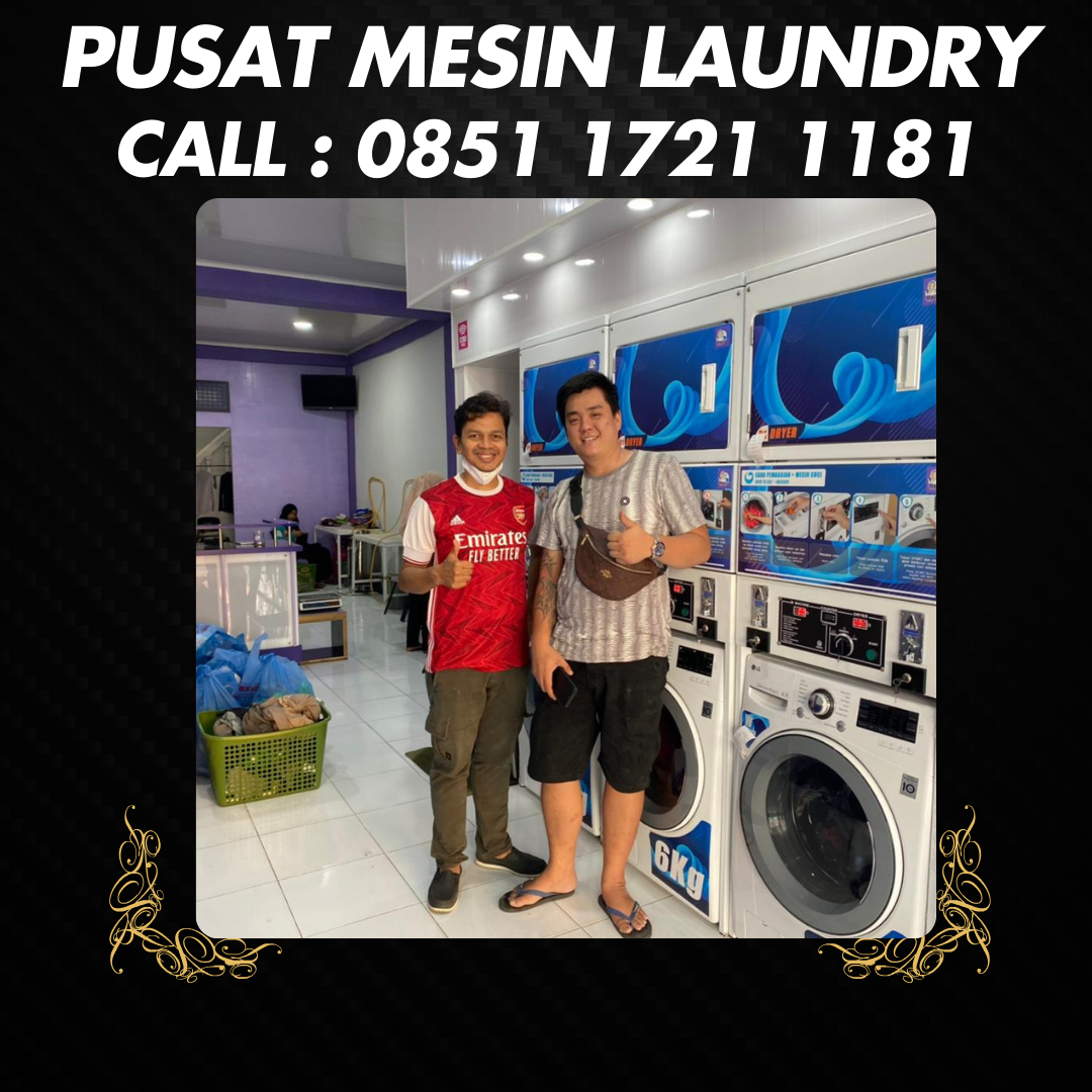 Jual mesin laundry cilacap - Swalayan Laundry